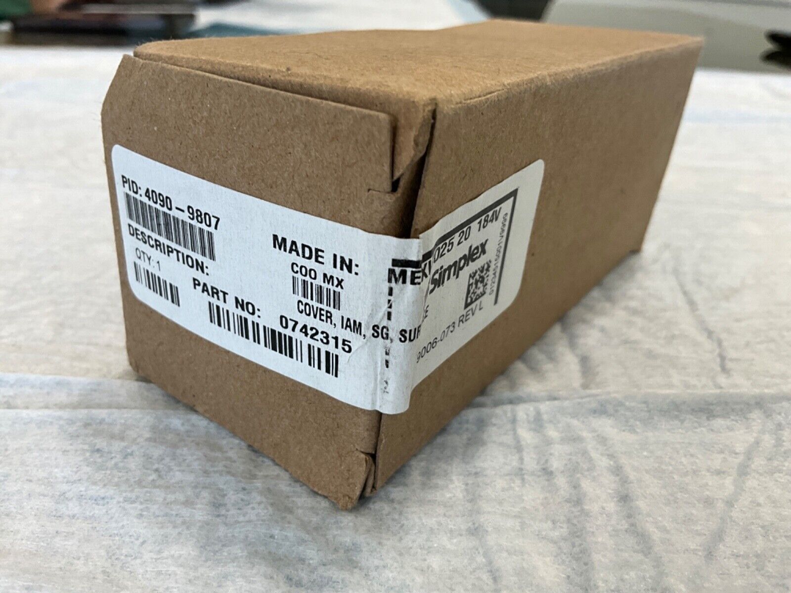 Simplex 4090-9807 Cover Surface – Sell It Group